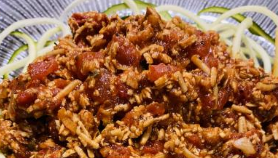 Vegetable Bolognese with Tomatoes and Tofu | biointelligentwellness