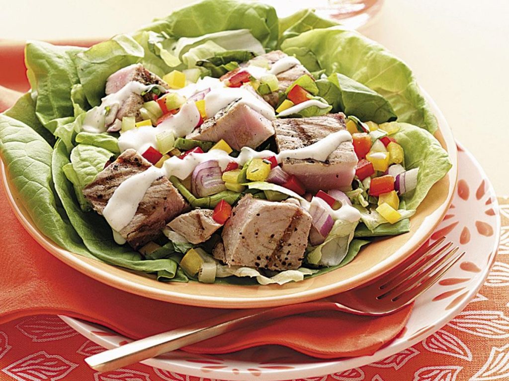 Seared Crunchy Tuna Salad Recipe - BioIntelligent Wellness