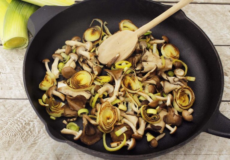 Mushrooms with Leek Sauté - BioIntelligent Wellness