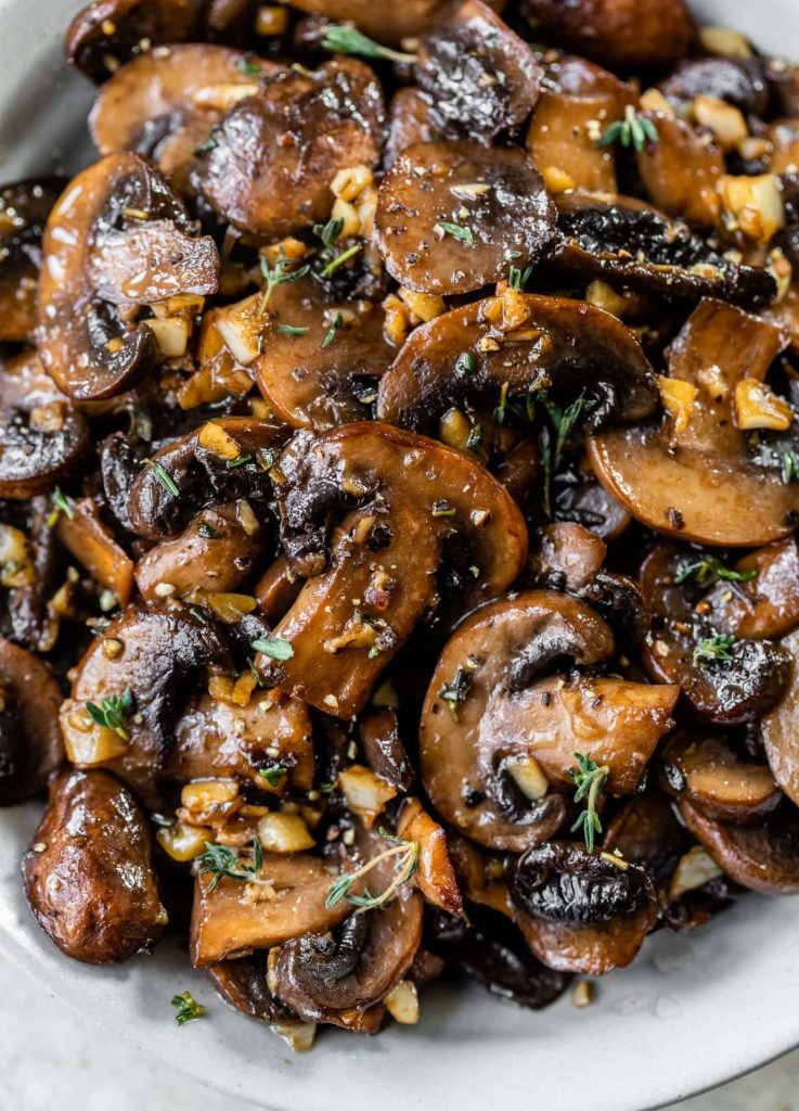 Mushroom and Garlic Saute - BioIntelligent Wellness