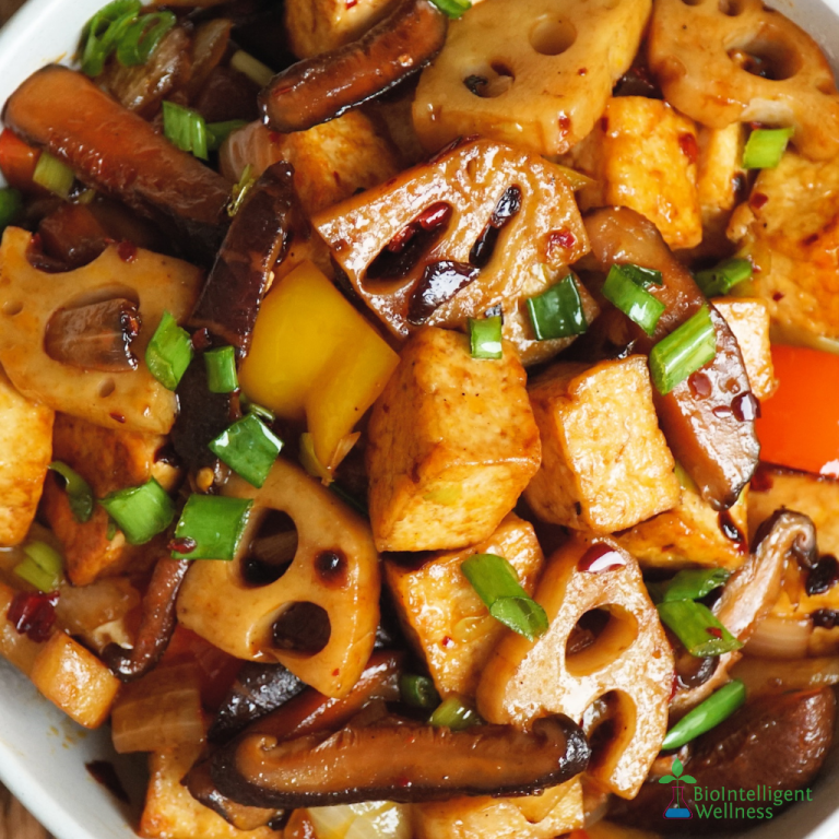 Crispy Tofu and Mushrooms - BioIntelligent Wellness