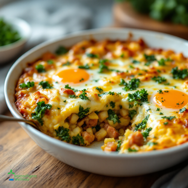 Simple Breakfast Egg Casserole